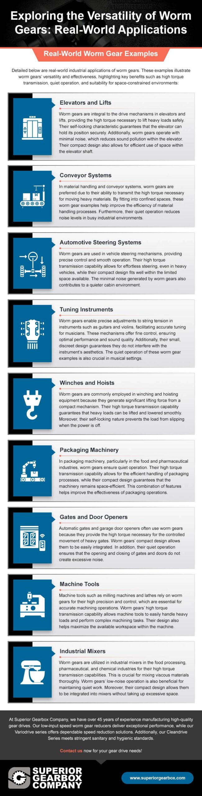 Exploring the Versatility of Worm Gears: Real-World Applications ...